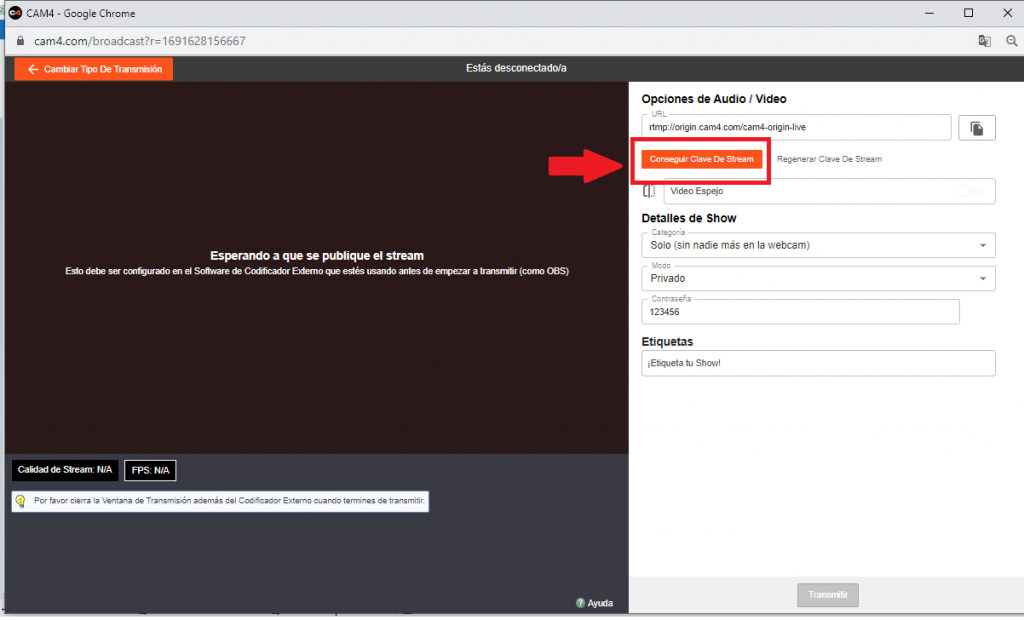 Transmitiendo | Cam4 FAQ