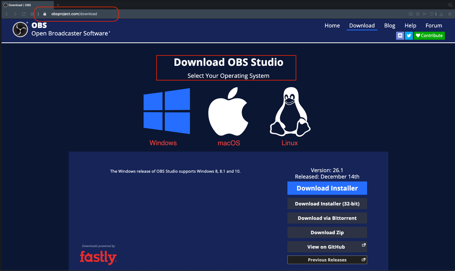 OBS Guide | Cam4 FAQ