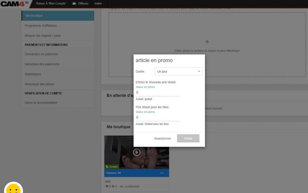 Fonctions de Cam4 | Cam4 FAQ